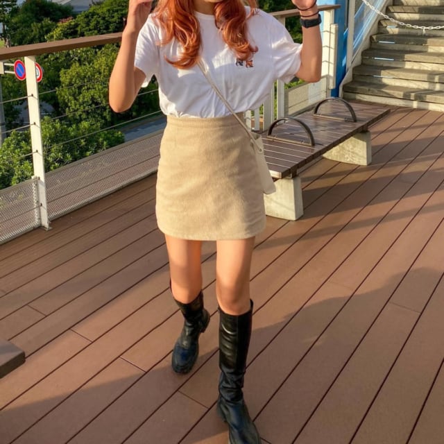 足元、主役級に！【GRL】の「ブラックロングブーツ」コーデ集 – lamire [ラミレ]